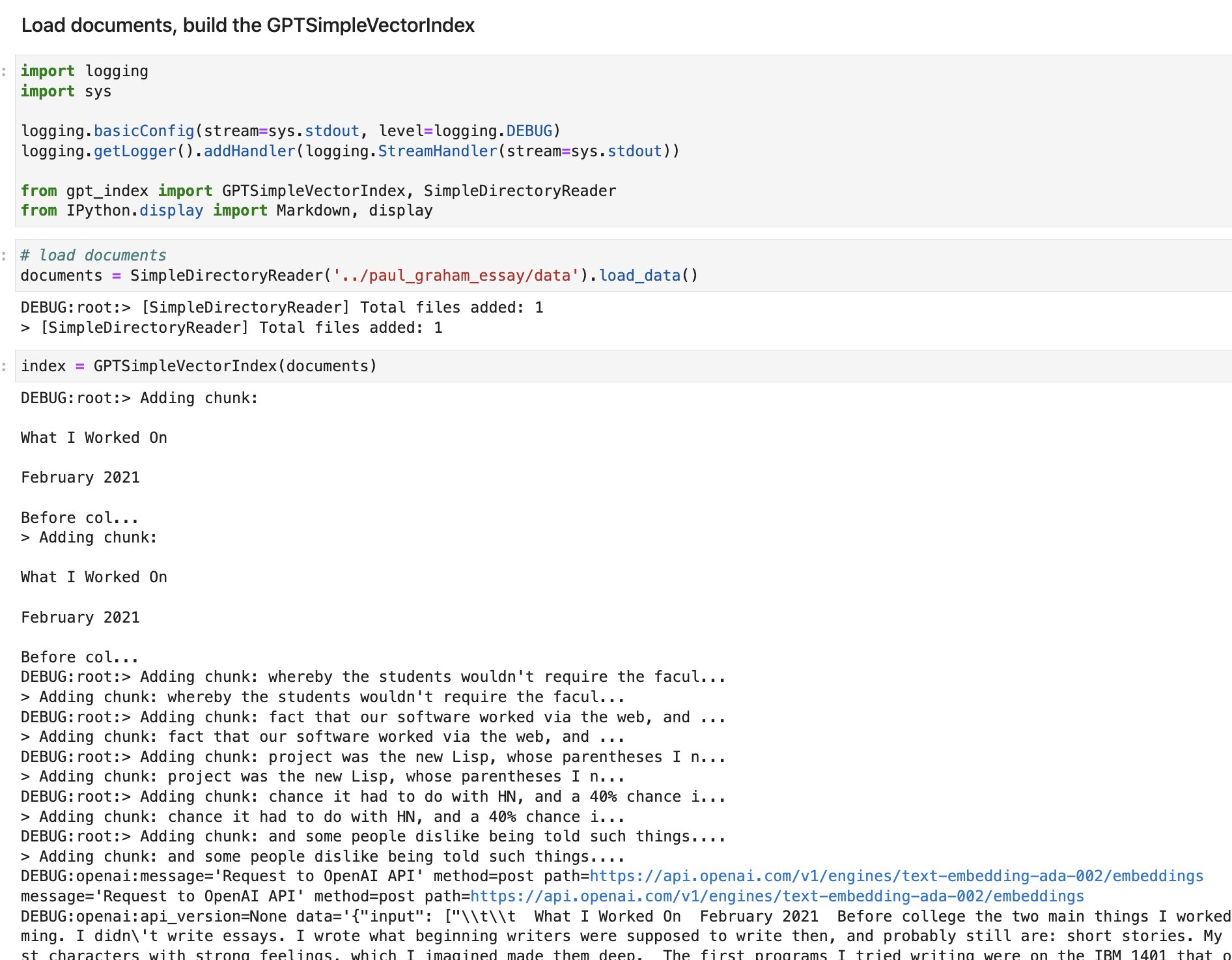 GPT Index on Twitter: "GPT Index 0.4.0 is out! We bumped the middle version up because we’ve now ...