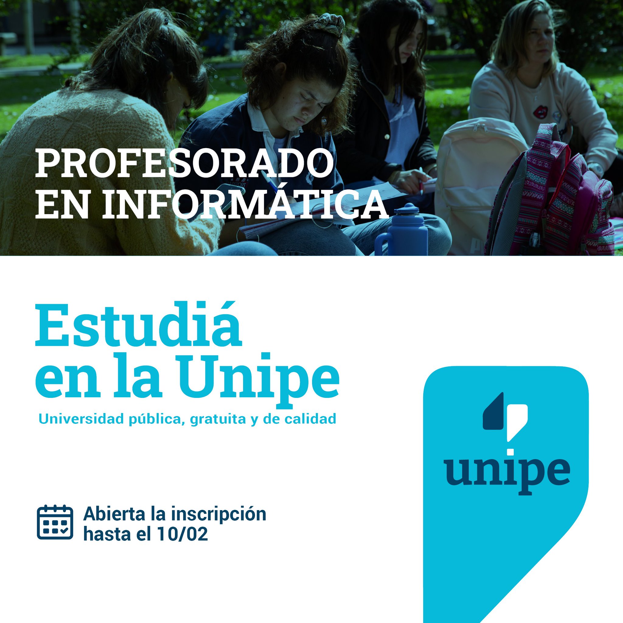 Universidad Pedagógica Nacional on Twitter: "Estudiá en UNIPE 💻📚 Profesorado en #Informática ...