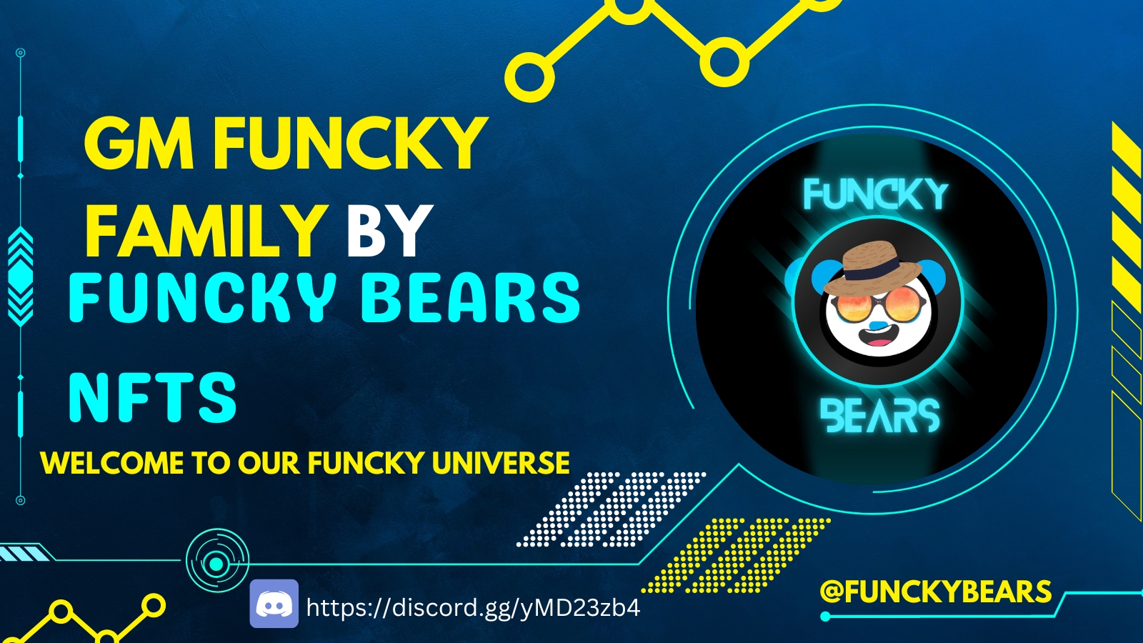 Funcky Bears on Twitter: " GM Funcky Family⬅ . Join our Discord server by clicking the link ...