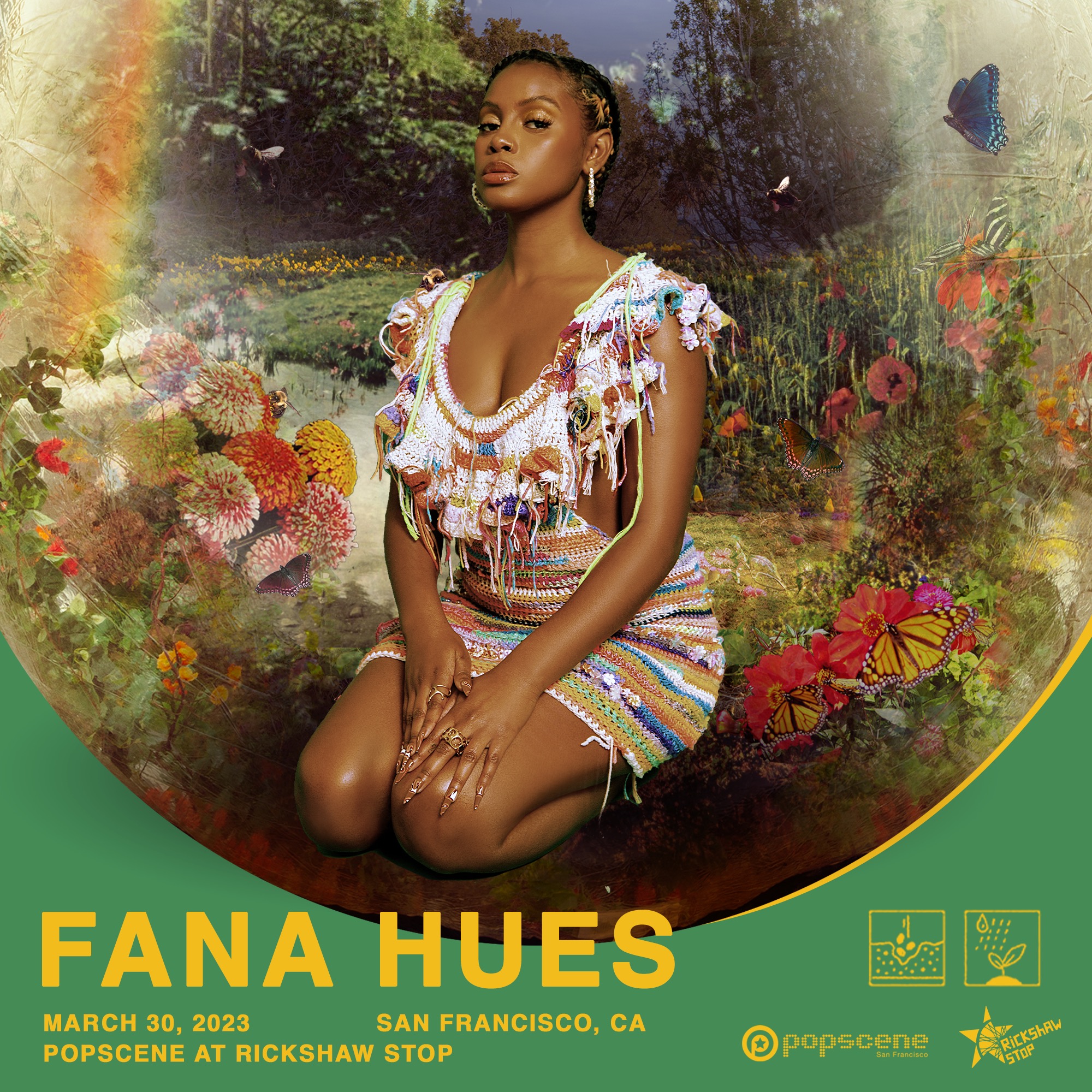 POPSCENE Presents on Twitter: "NEW POPSCENE SHOW JUST ANNOUNCED 🚨 FANA HUES ((Bay Area ...