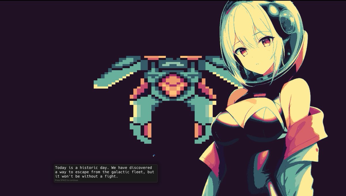 ふぉる絵 on Twitter: "steamで開催中のイベント「Nextフェス」で見つけたsteamジーコ『Space Slaves』。全方位STGでゲーム中なぜか女の子のえっち絵が出る ...