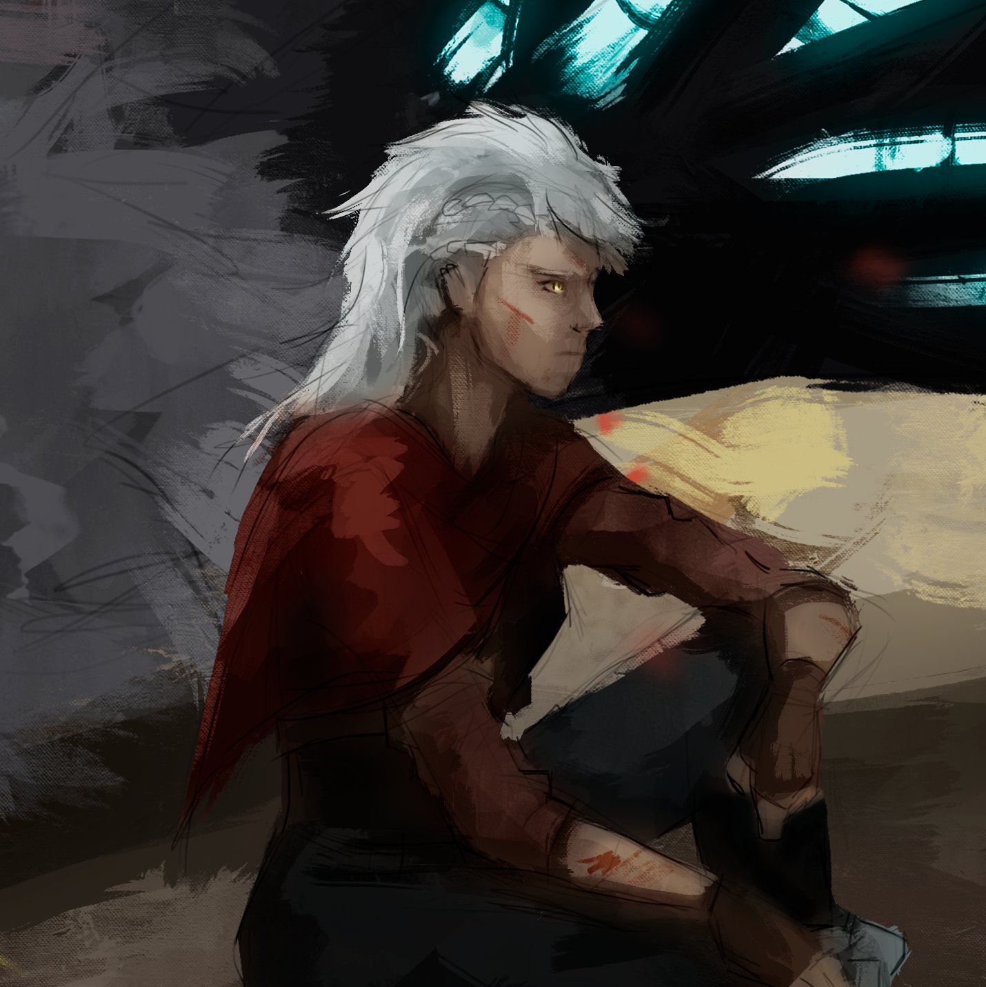 Drawolf🇲🇽 on Twitter: ""The fight is not over " - Sky's journey - #ARK #Arkart #playARK # ...