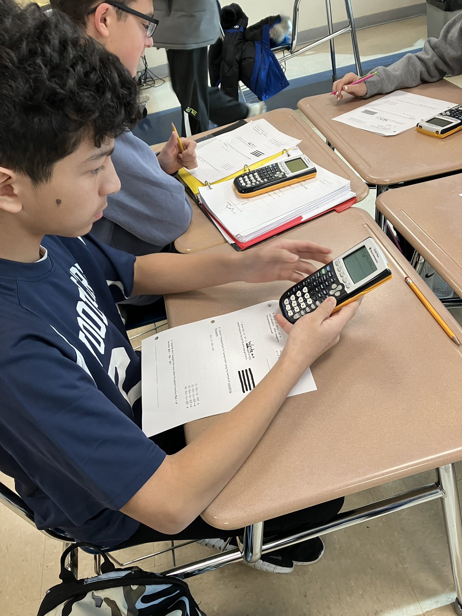Academics HWPS on Twitter: "WMS 8th grade students in Algebra had some ...