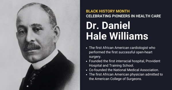 Florida Dept. of Health on Twitter: "Dr. Daniel Hale Williams founded ...
