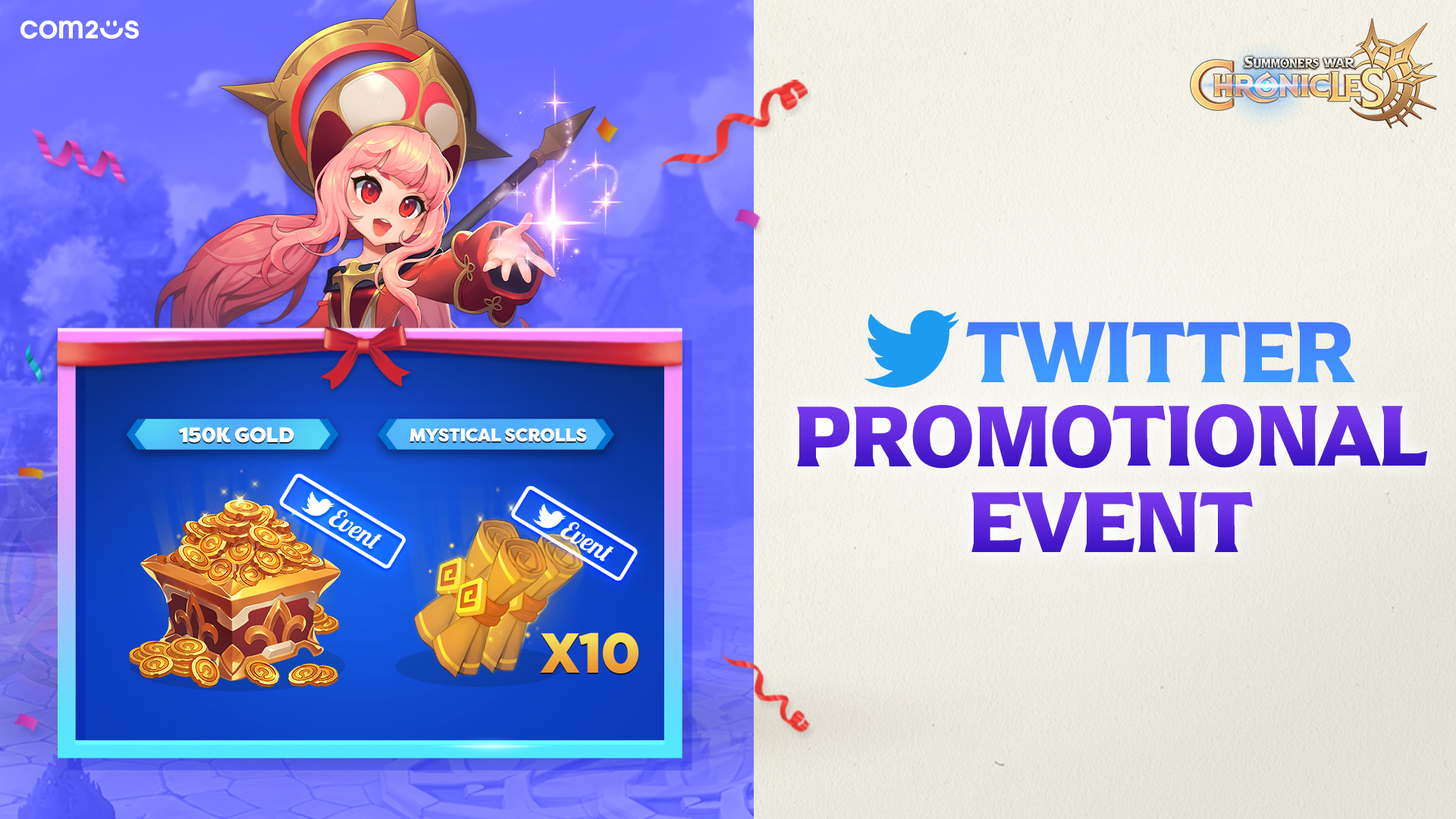 Summoners War: Chronicles on Twitter: "#SummonersWar #Chronicles Twitter Promotional Event! 📣 ...