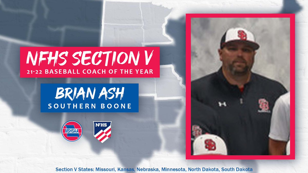 MSHSAA on Twitter: "Congratulations to Southern Boone Baseball Coach, Brian Ash, for receiving ...
