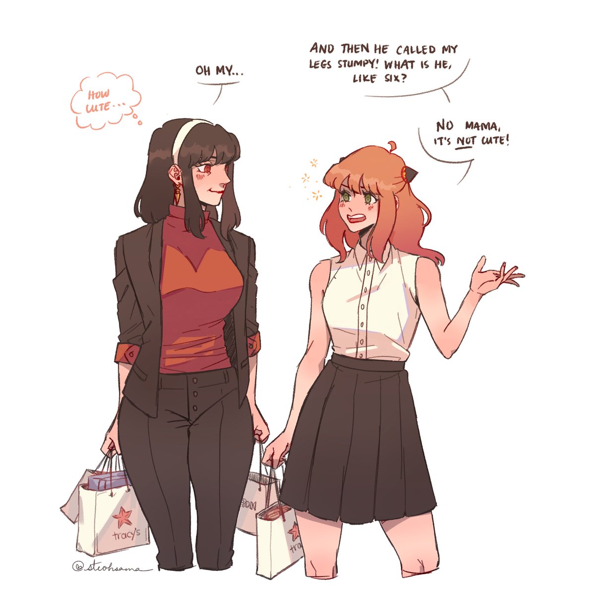 Ian Titular on Twitter: "RT @steohsama: the forger mama/daughter pair throughout the years 🥺"