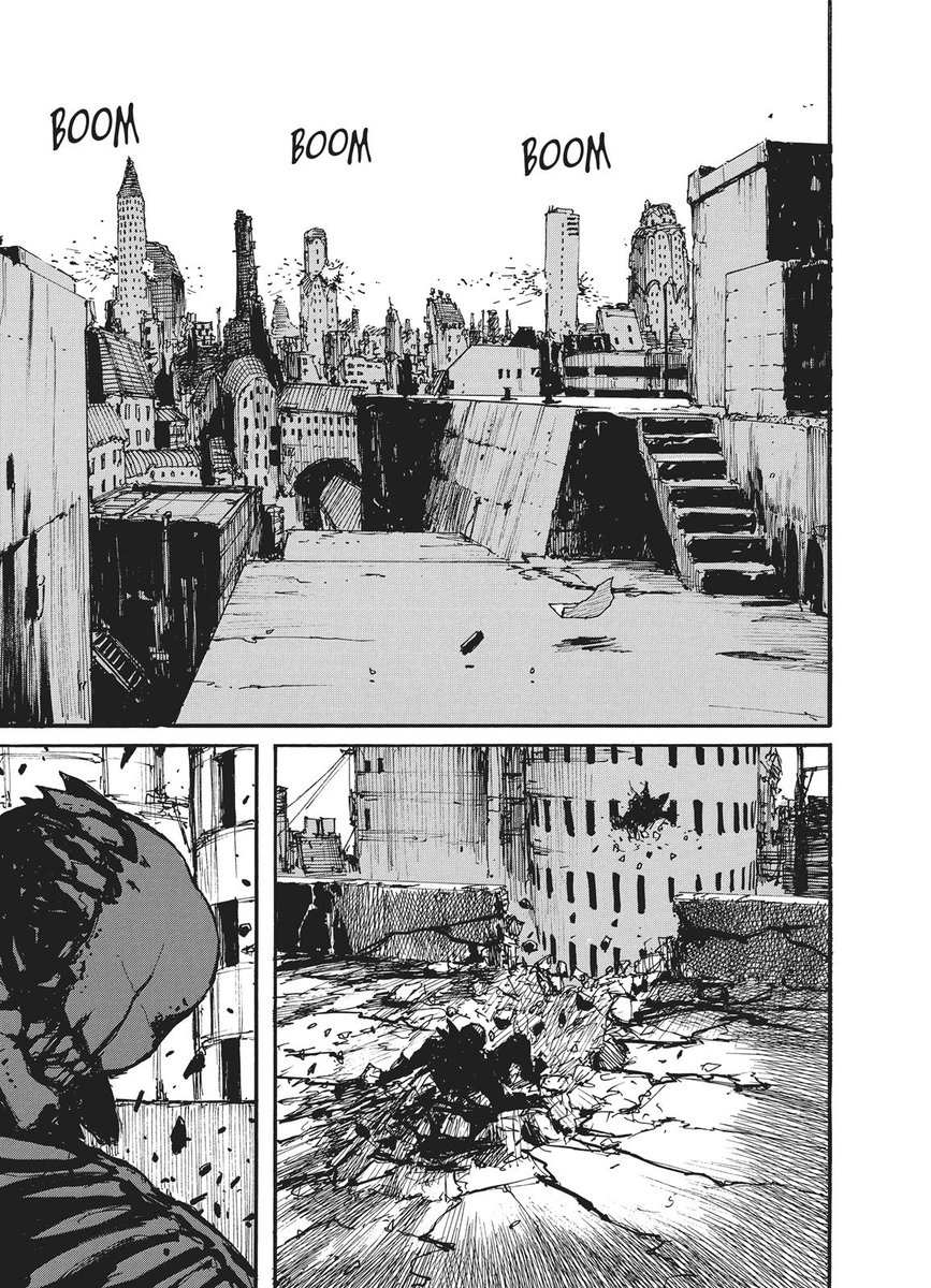 「reread abara last night. i never really could get into blame」mikeの漫画