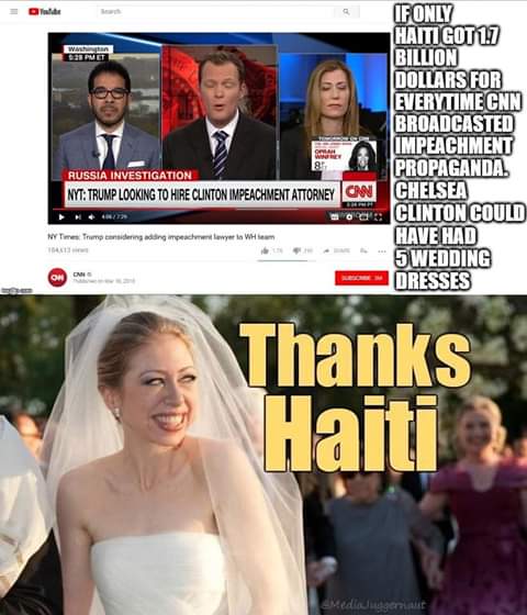 Bill Sarcastic Barham on Twitter: "It was bad enough that the Clinton Foundation ripped Haiti ...