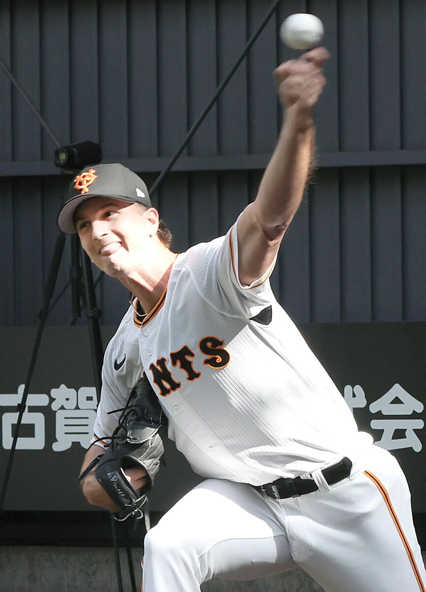 伍長 on Twitter: "RT @hochi_giants: 宮本和知氏、グリフィンに「正直ホレたね」 ストレートに速さだけではなく強さ 制球も安定 https://hochi.news ...