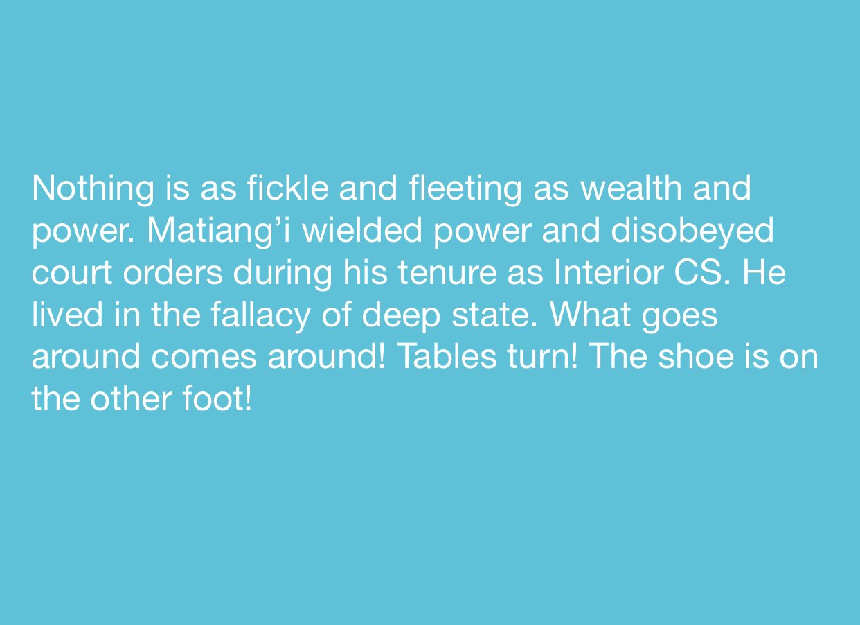 Citizen TV Kenya on Twitter: "Governor Simba Arati cuts short his trip back to Kisii to join ...