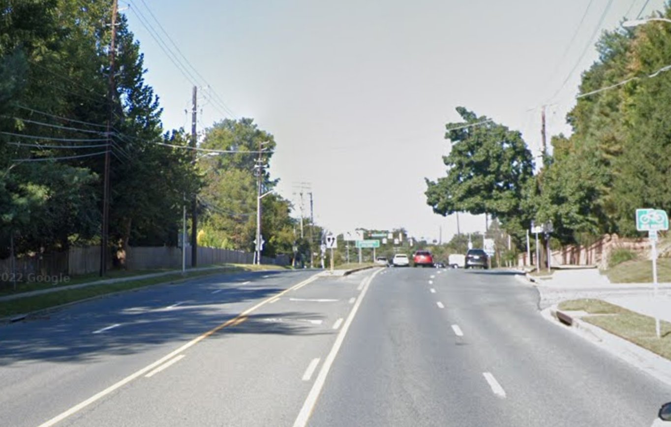 Robert Dyer on Twitter: "Road diet proposed for Tuckerman Lane in Bethesda: https://t.co ...