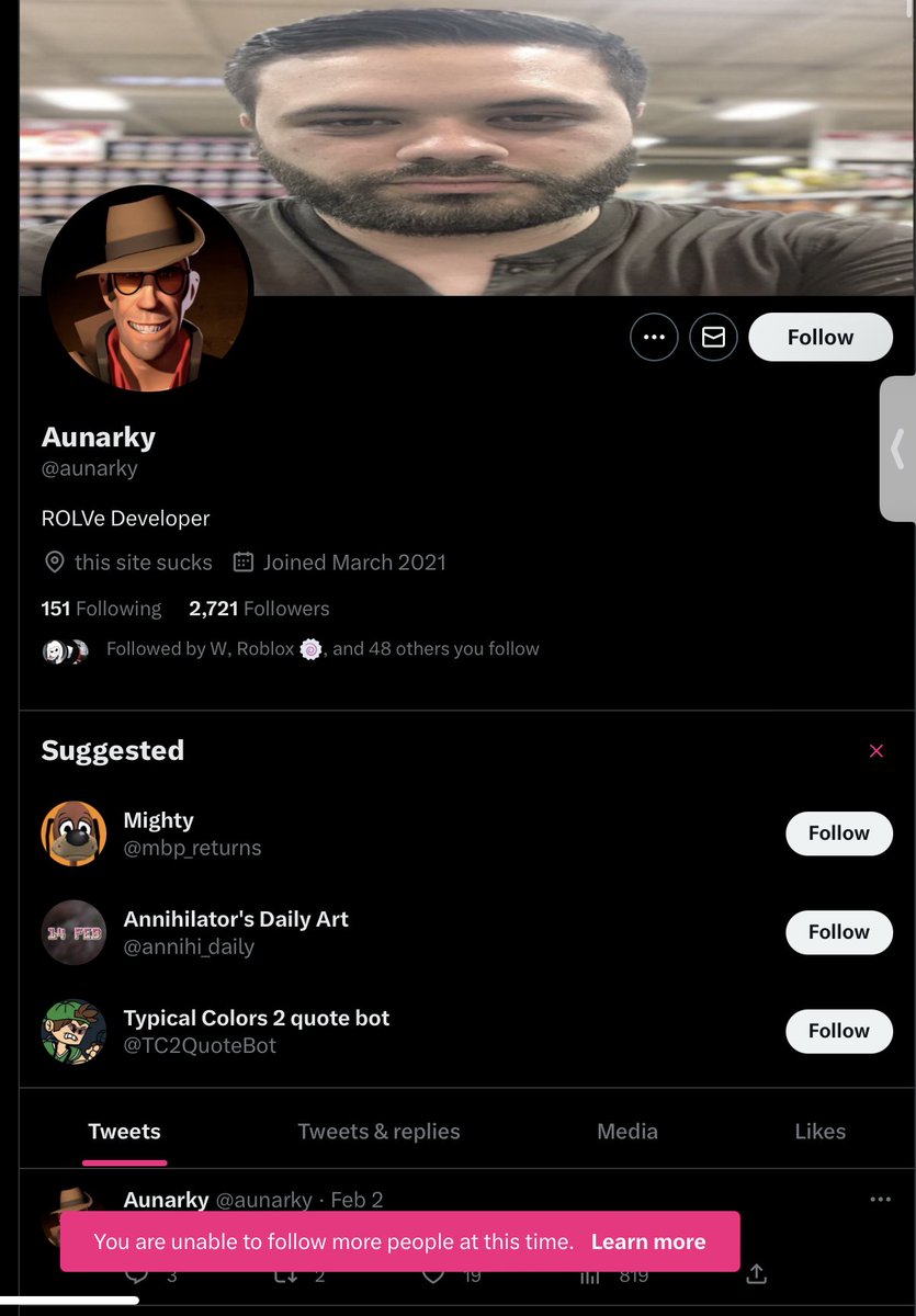 Brendam On Twitter ITS NOT LETTING ME FOLLOW brendam-on-twitter-its-not-letting-me-follow