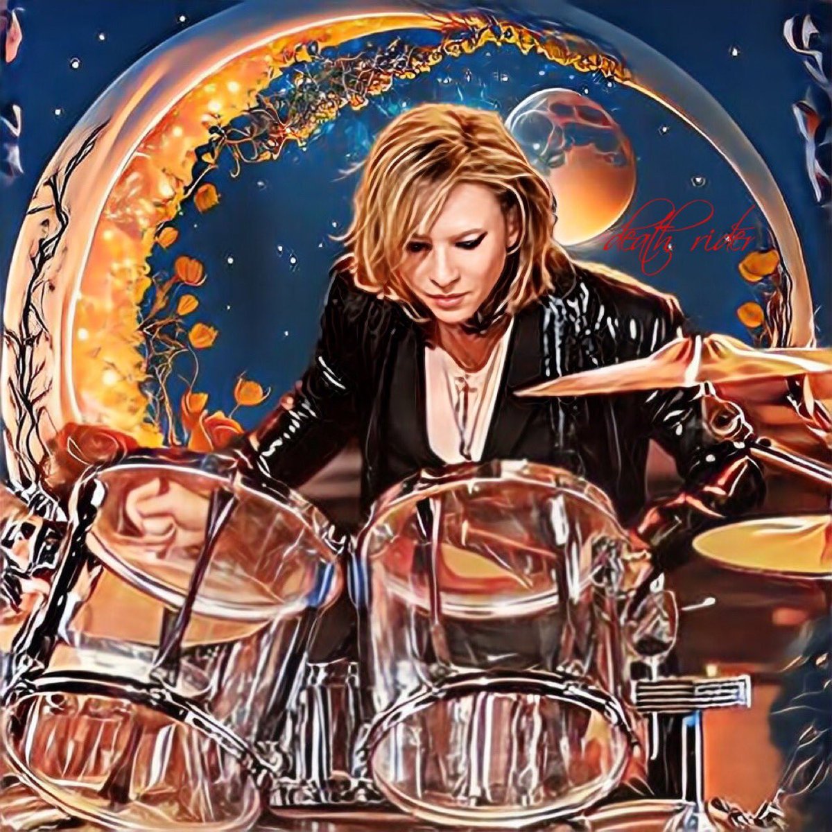 X JAPAN INFO on Twitter: "Wow, cool! Thanx #YOSHIKI #fanart @LAST_ROCKSTARS @XJapanOfficial http ...