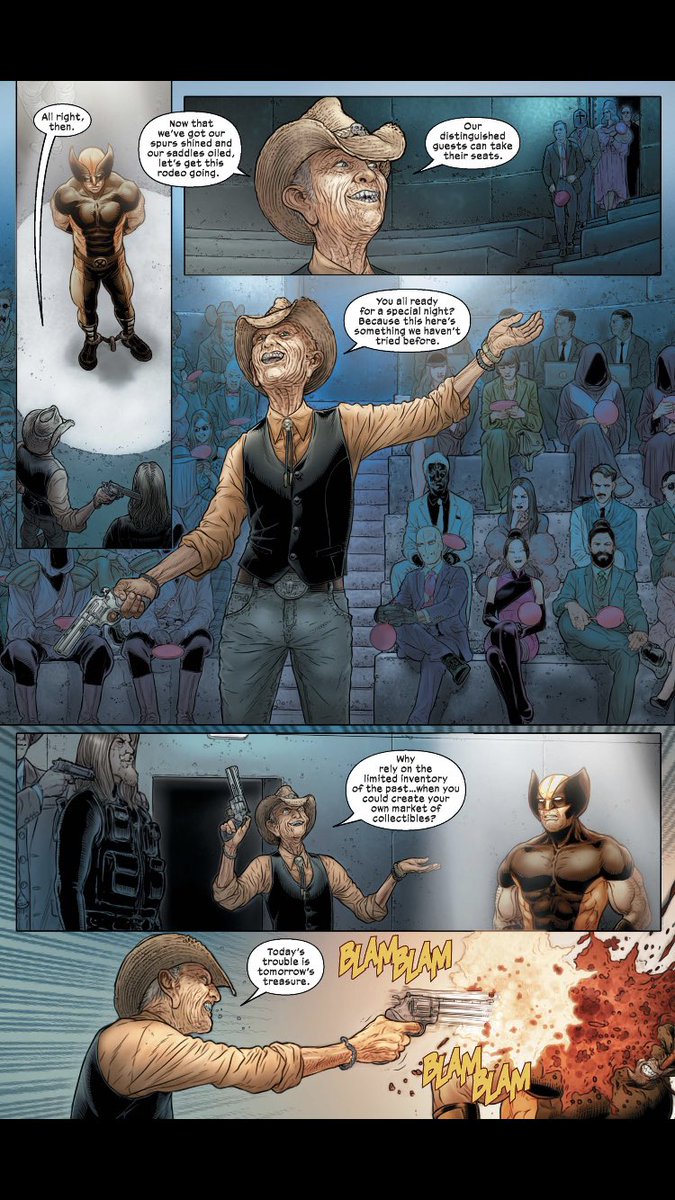 AlexisTalksComics(She/They)🏳️‍⚧️ ️ on Twitter: "I like it when Wolverine comics get gory because ...
