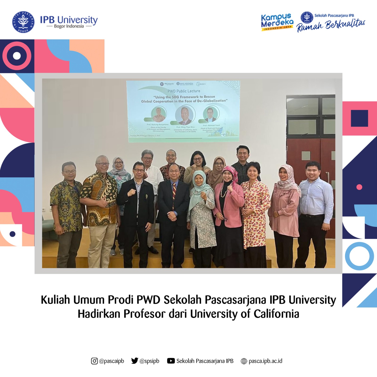Sekolah Pascasarjana IPB on Twitter: "Program Studi (Prodi) Ilmu Perencanaan Pembangunan Wilayah ...