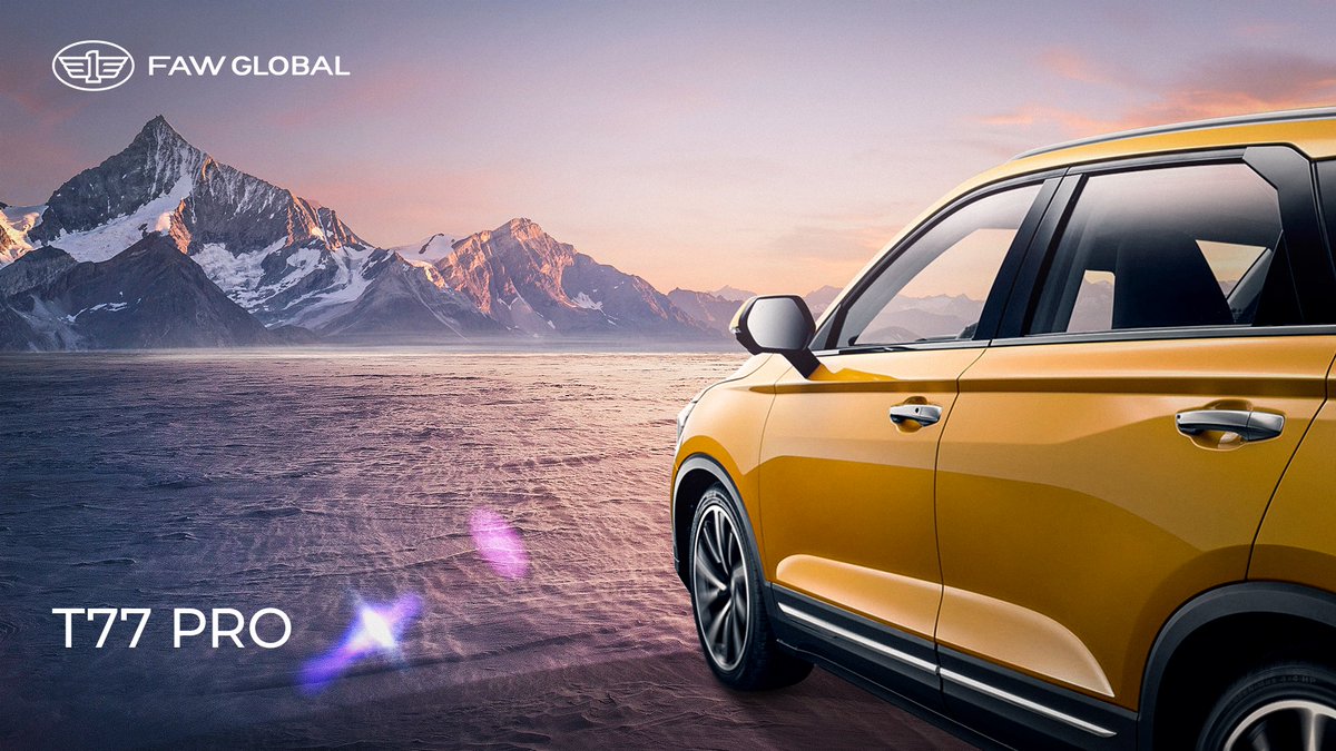 FAW Global on Twitter: "With the most vigorous posture and endurance, #FAW #Bestune T77Pro will ...