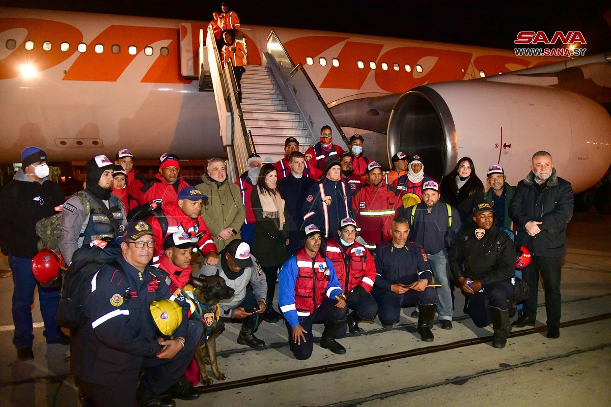 Misión Médica Cubana CMDAT-Trujillo on Twitter: "RT @Agencia_Sana: 🔴 Ayuda 🇸🇾🤝 🇻🇪 Un avión de ...