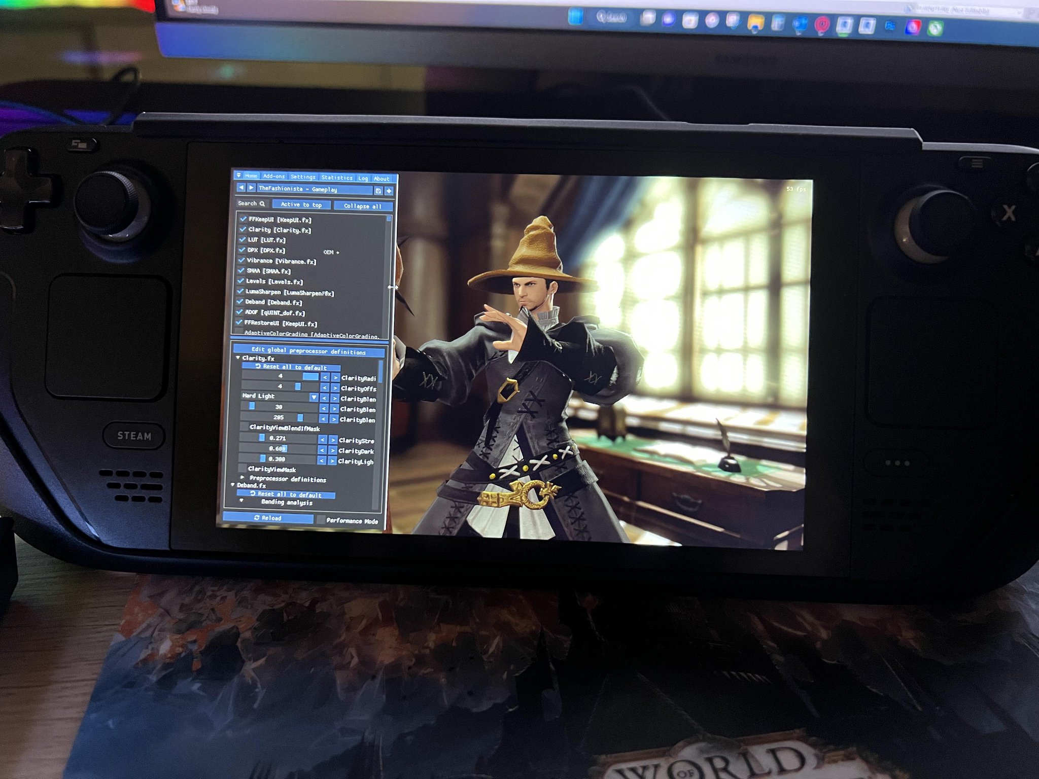 /r/FFXIV on Twitter: ""Reshade works great on the Steam Deck" by videodroner https://t.co ...