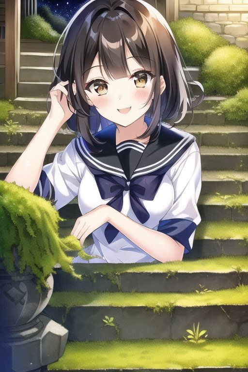 【画像あり】AIさん、絵の失敗が多すぎる 美少女が地面に埋まる、脚がない、上半身がない、などなど [808139444]