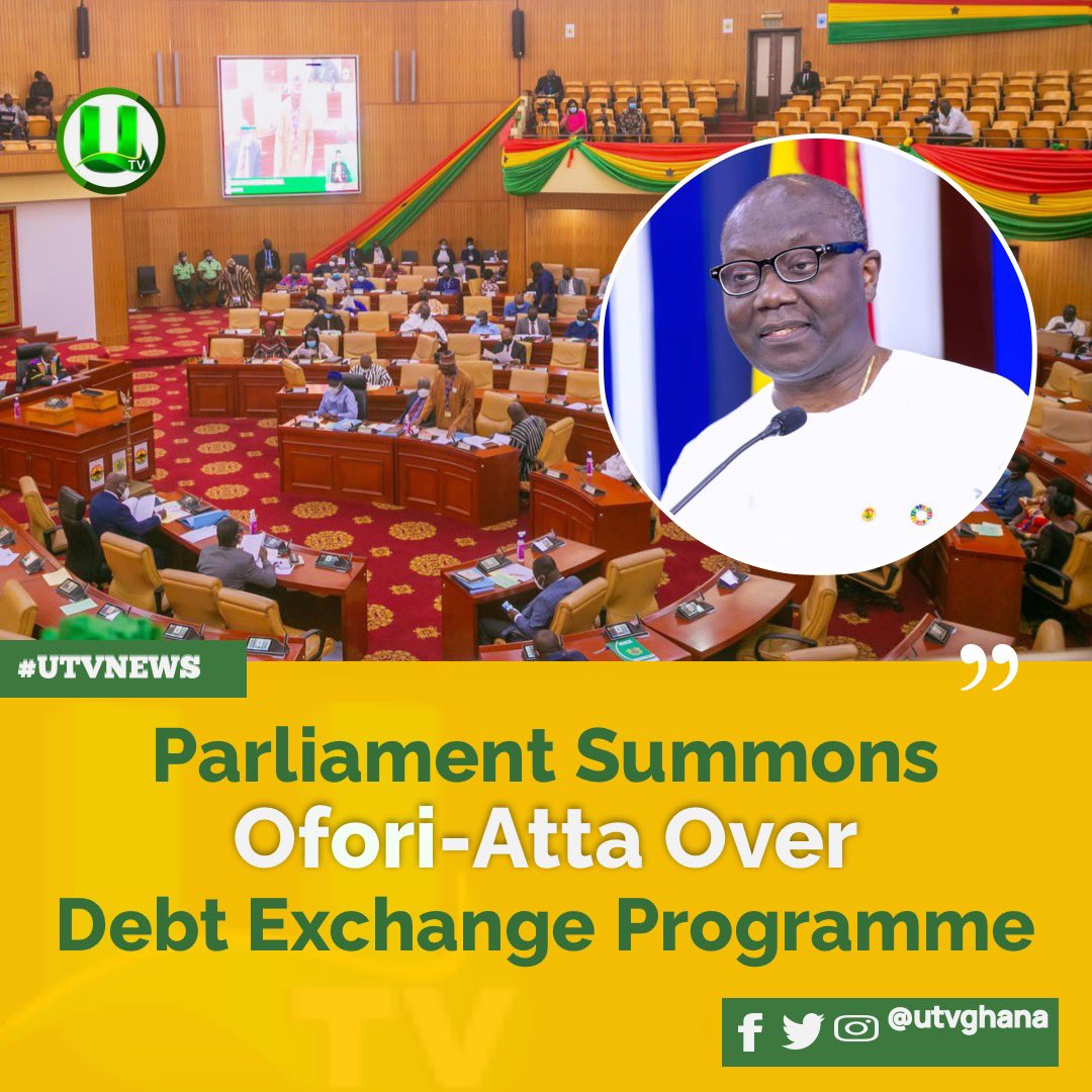 Utv Ghana On Twitter The Speaker Of Parliament Alban Bagbin Has