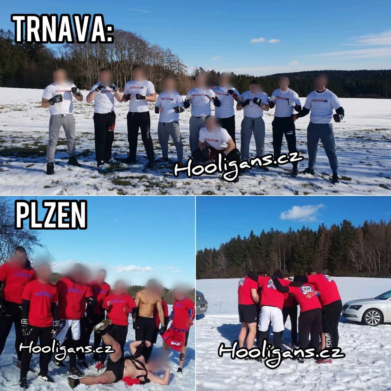 Hooligans.cz Official on Twitter: "4 years back, 09.02.2019, Plzeň (Young Service🇨🇿) vs Spartak ...