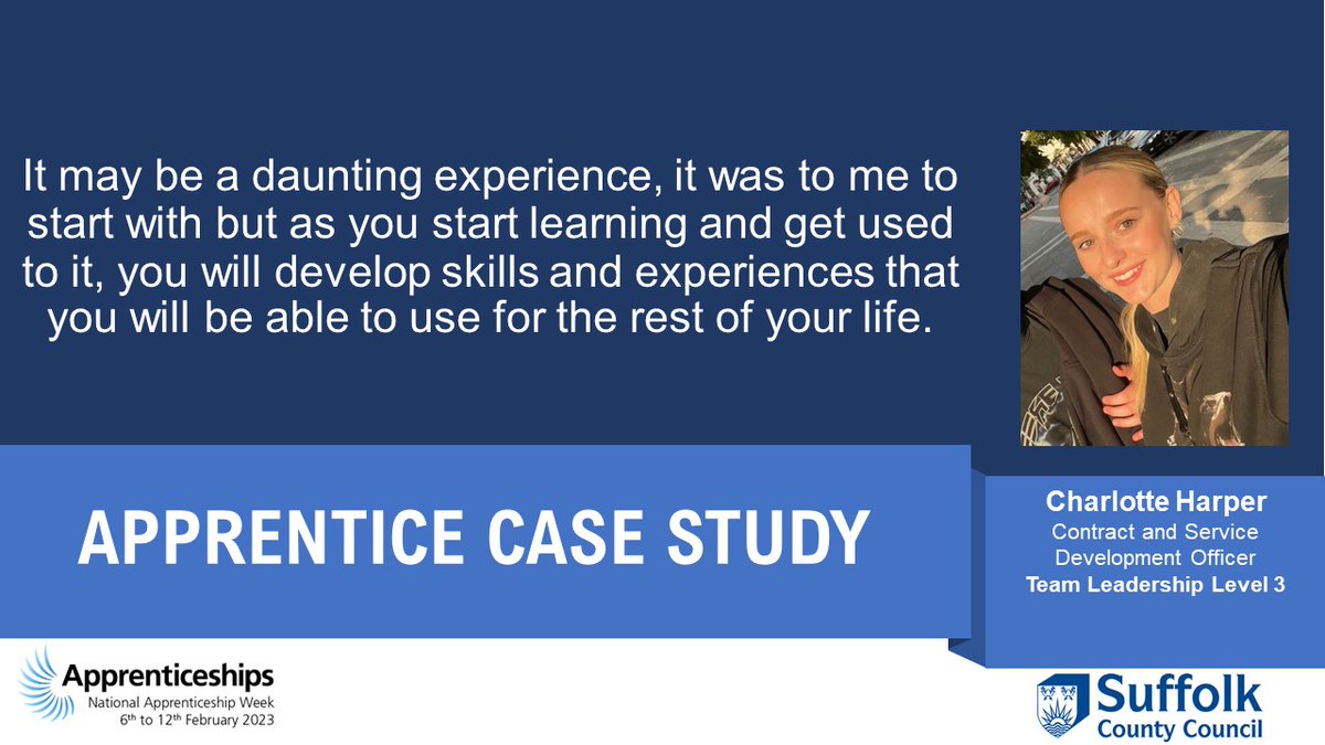 TGSchool on Twitter: "RT @suffolkcc: “It may be a daunting experience, it was to me to start ...