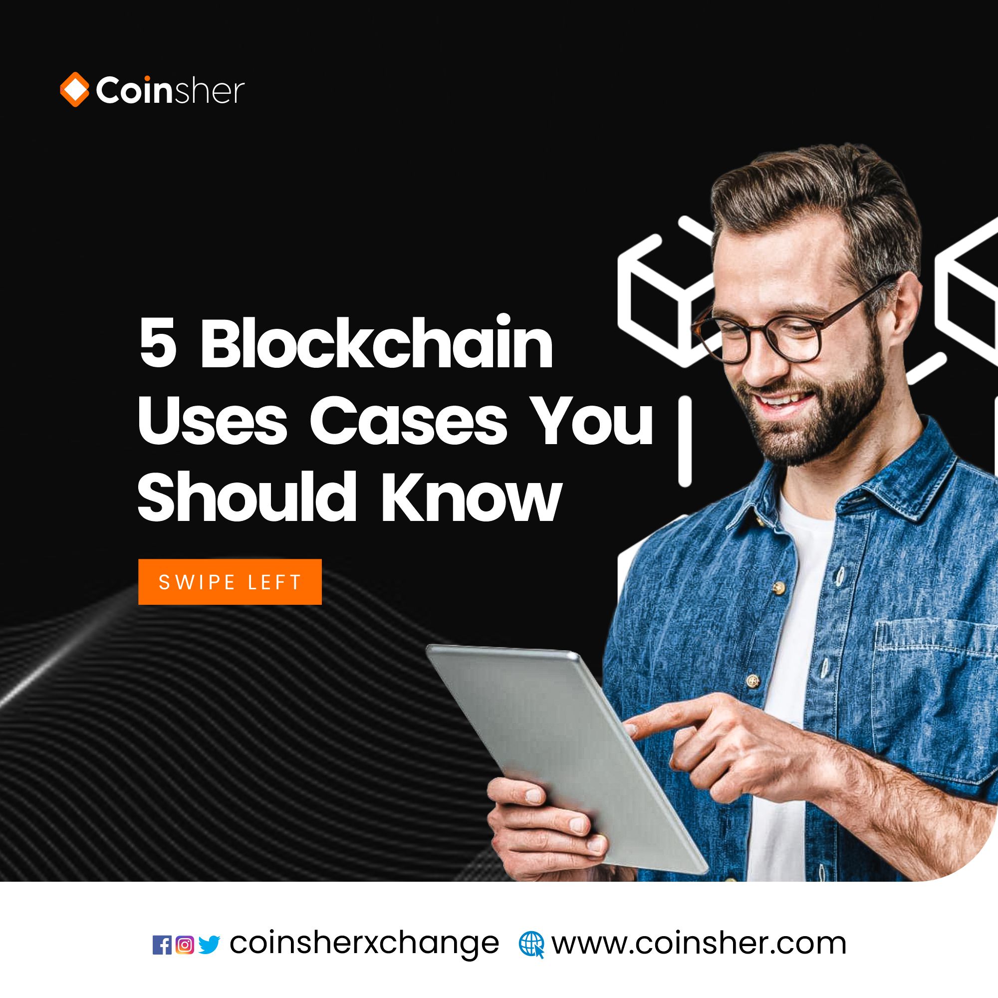 Coinsher on Twitter: "Blockchain technology is revolutionizing the way ...
