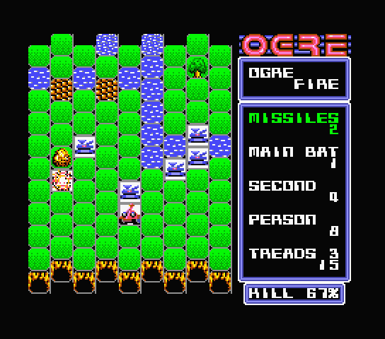 펭귄대왕@가내수게임개발 on Twitter: "RT @Supmsx: オーガ / Ogre #MSX #MSXWorld game of the week System Soft is ...
