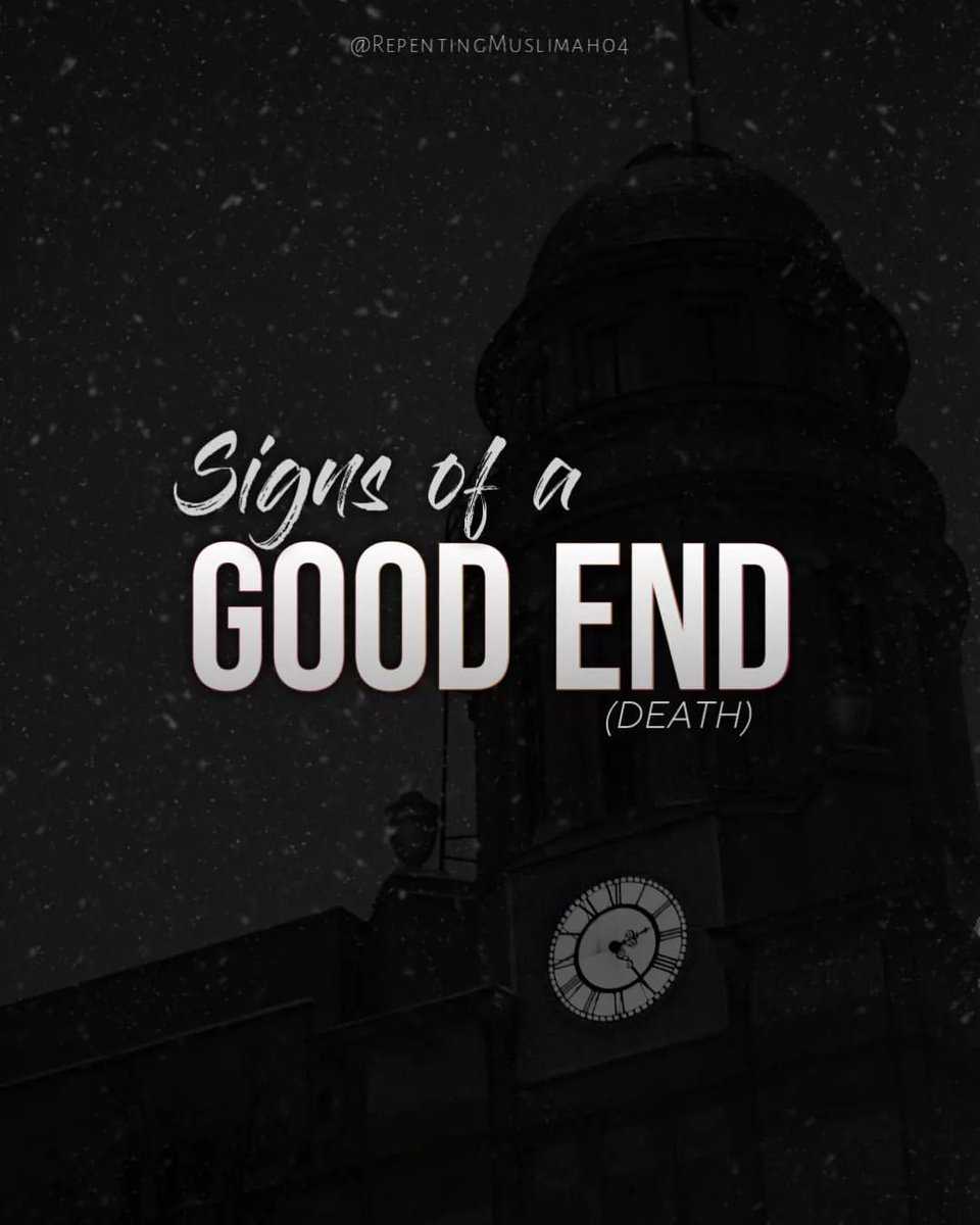 Signs of A Good End... THREAD - Thread from Idris @7signxx - Rattibha