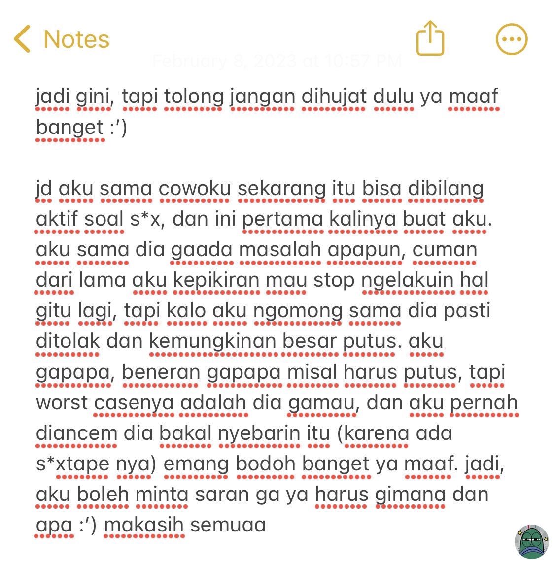Tanyarl ㅡ 🚫 Rep OOT/JUALAN/LINK AFF on Twitter: "Tanyarl (titipan) tolong kasih saran dong kak ...