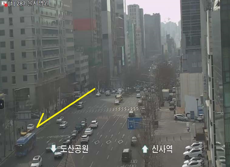 Seoul TOPIS on Twitter: "[14:57] 도산대로 (신사역 → 강남을지병원) 4차로 시설물보수 작업 완료되어 정상소통됩니다. https://topis ...