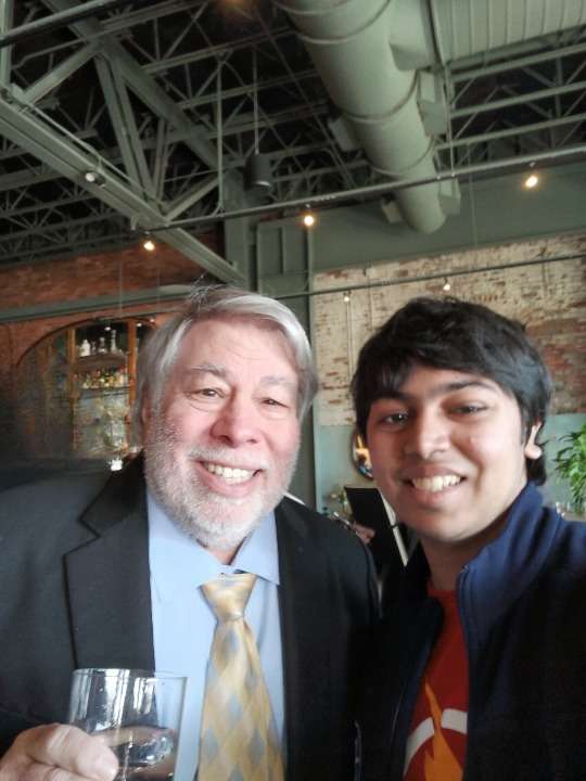 Rishit Dagli on Twitter: "It was a lot of fun getting to meet and chat with @stevewoz, dream ...