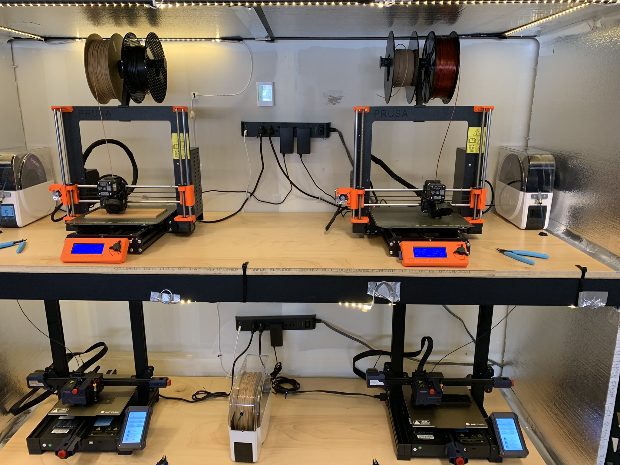 Gut Shot Games on Twitter: "@MattStultz @Prusa3D Hey Matt! Here is a glimpse at GSG HQ here in ...