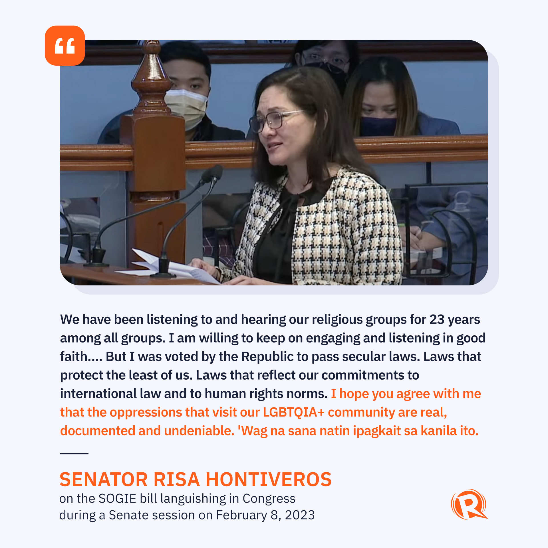 Rappler on Twitter: "The SOGIE bill has been languishing in Congress for over 20 years. On ...