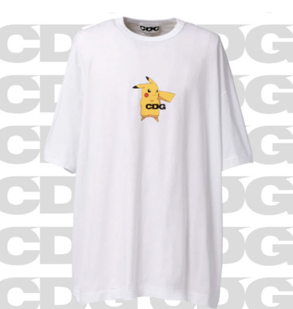 T1 손민수 On Twitter 230209 케리아 옷 정보 제품명 꼼데가르송 Cdg X 포켓몬 오버사이즈 반팔 티셔츠