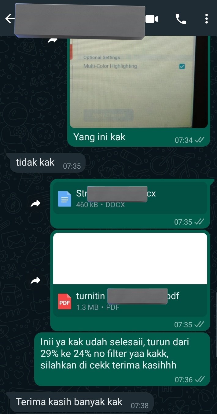 pen ndang lulus ajm on Twitter: "Halo gess Bagi kaliann yang butuh jasa parafrase + turnitinn ...