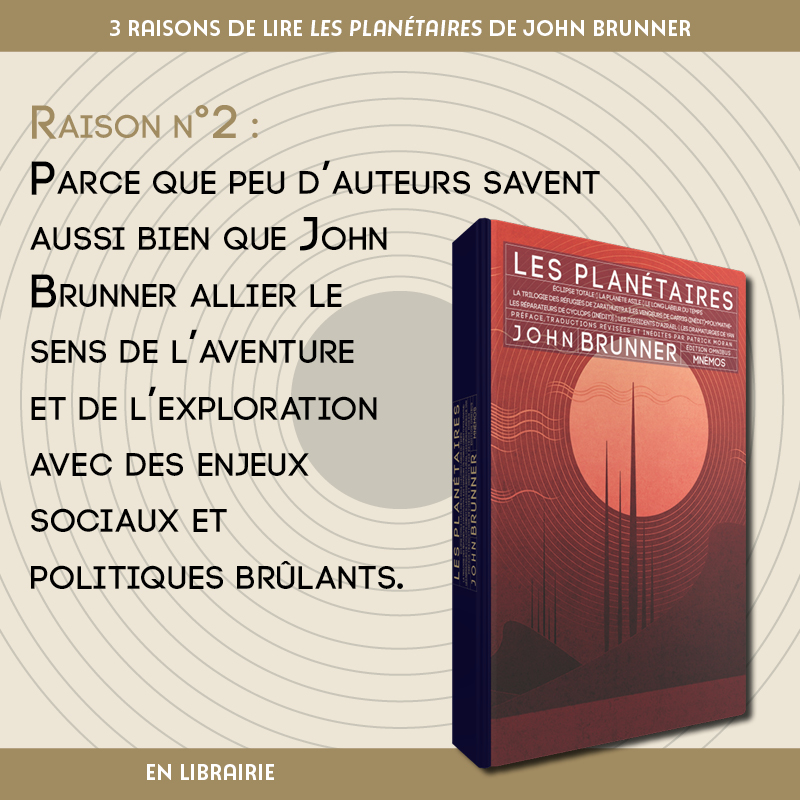 Les éditions Mnémos on Twitter: "Connaissez-vous John Brunner ? Depuis le 25 janvier, retrouvez ...