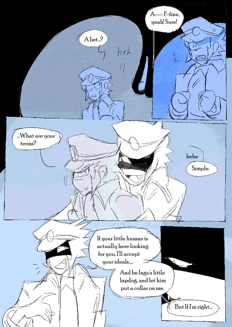 「Spice shape-shifts top surgery scars because Ingo [trans] is」Hooved peets 🐑🐐🐄の漫画