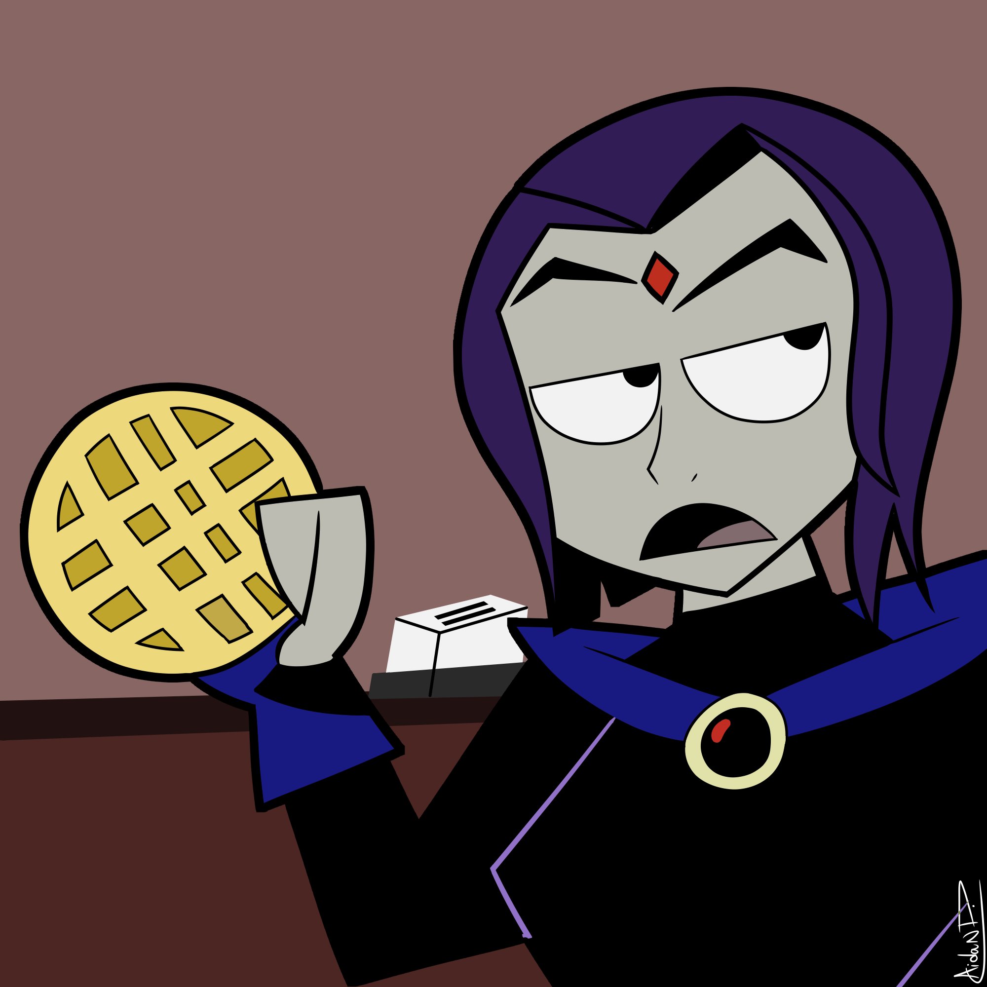 Teen Titans Raven Smiling