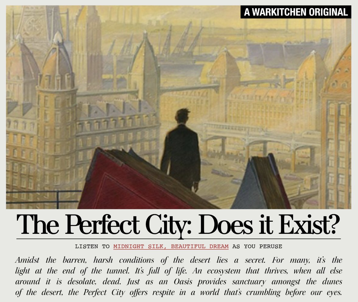 THE PERFECT CITY: DOES IT EXIST? 💡 For eternity, Man has dreamed of ...