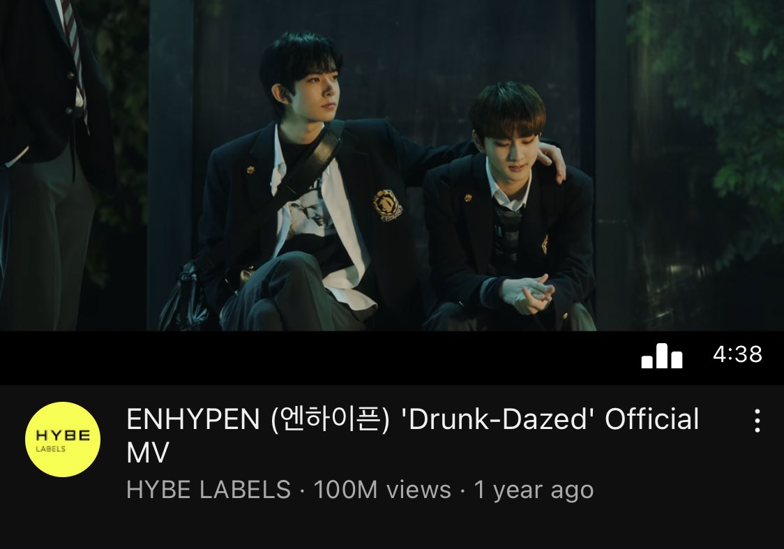 สู้เขาสิวะอีหญิง on Twitter: "RT @mmenhp_: ยอดวิว mv drunk dazed ครบ 100M แล้ว เพลงแรกของอฮพ ตรง ...