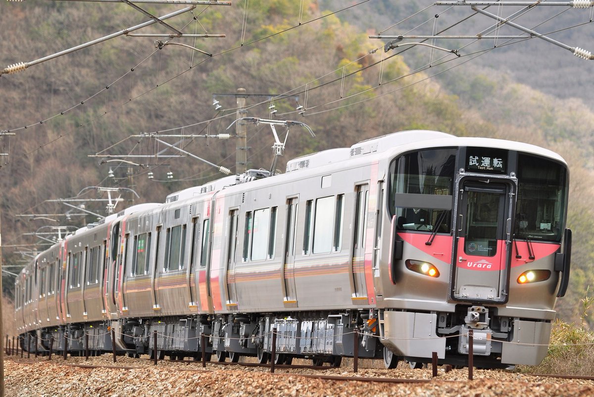 新条 on Twitter: "RT @inaba_5489: 227系500番台「Urara」の試運転撮ってきました。 ワケクマ俯瞰と迷いましたが、雲多め&車両メインで撮りたかったのでこっち ...
