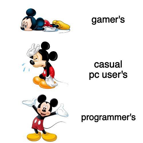 Programmer Humor on Twitter: "I don't even touch mine anymore https://reddit.com/r ...