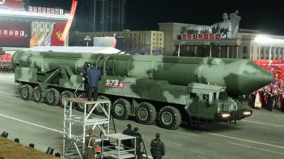 JSF on Twitter: "北朝鮮の新型固体燃料ICBM、車体番号573。"
