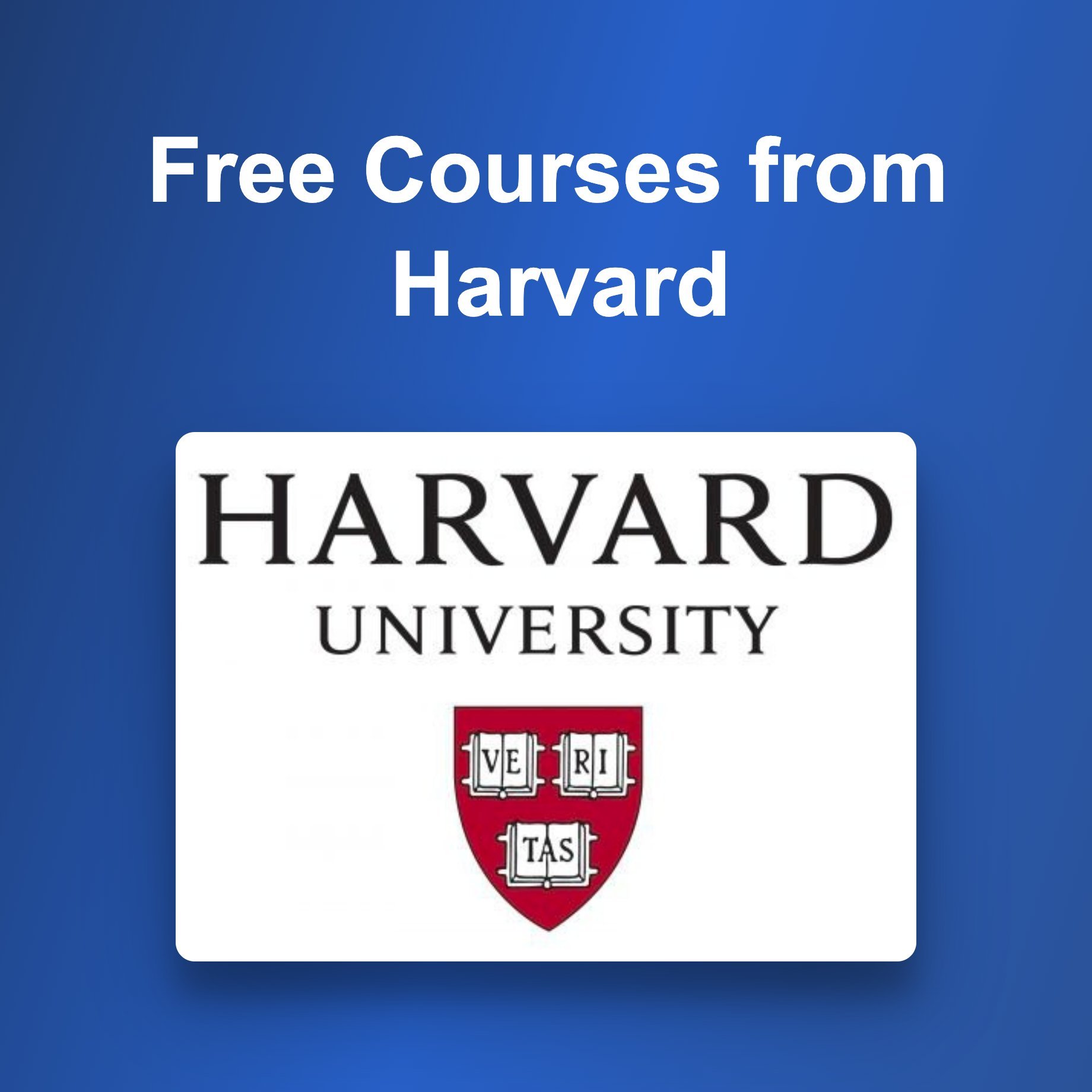 Python Space | Community for Python Engineers on Twitter: "Harvard University is offering free ...