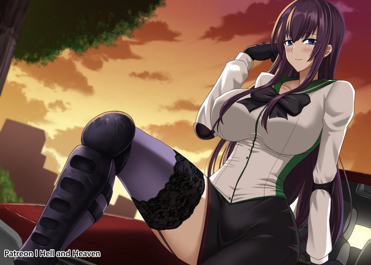 Hajime Komaeda 🕸️ on Twitter: "RT @HellandHeaven99: Saeko Busujima - March 2022 Reward PS. This ...