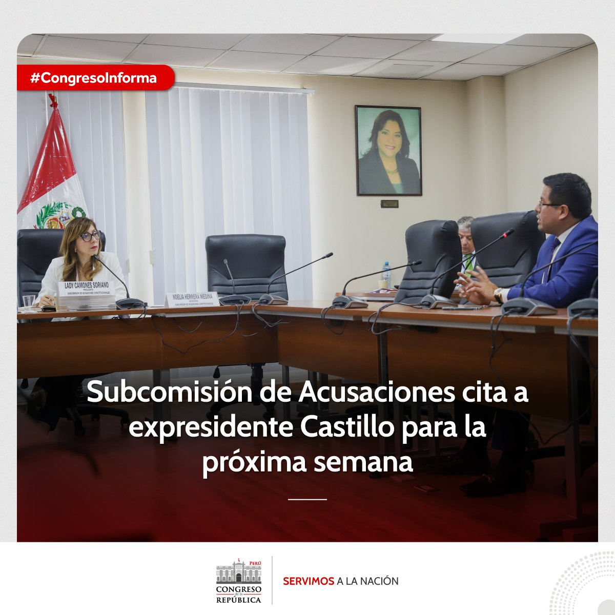 Congreso del Perú 🇵🇪 on Twitter: "#CongresoInforma l La Subcomisión de Acusaciones ...