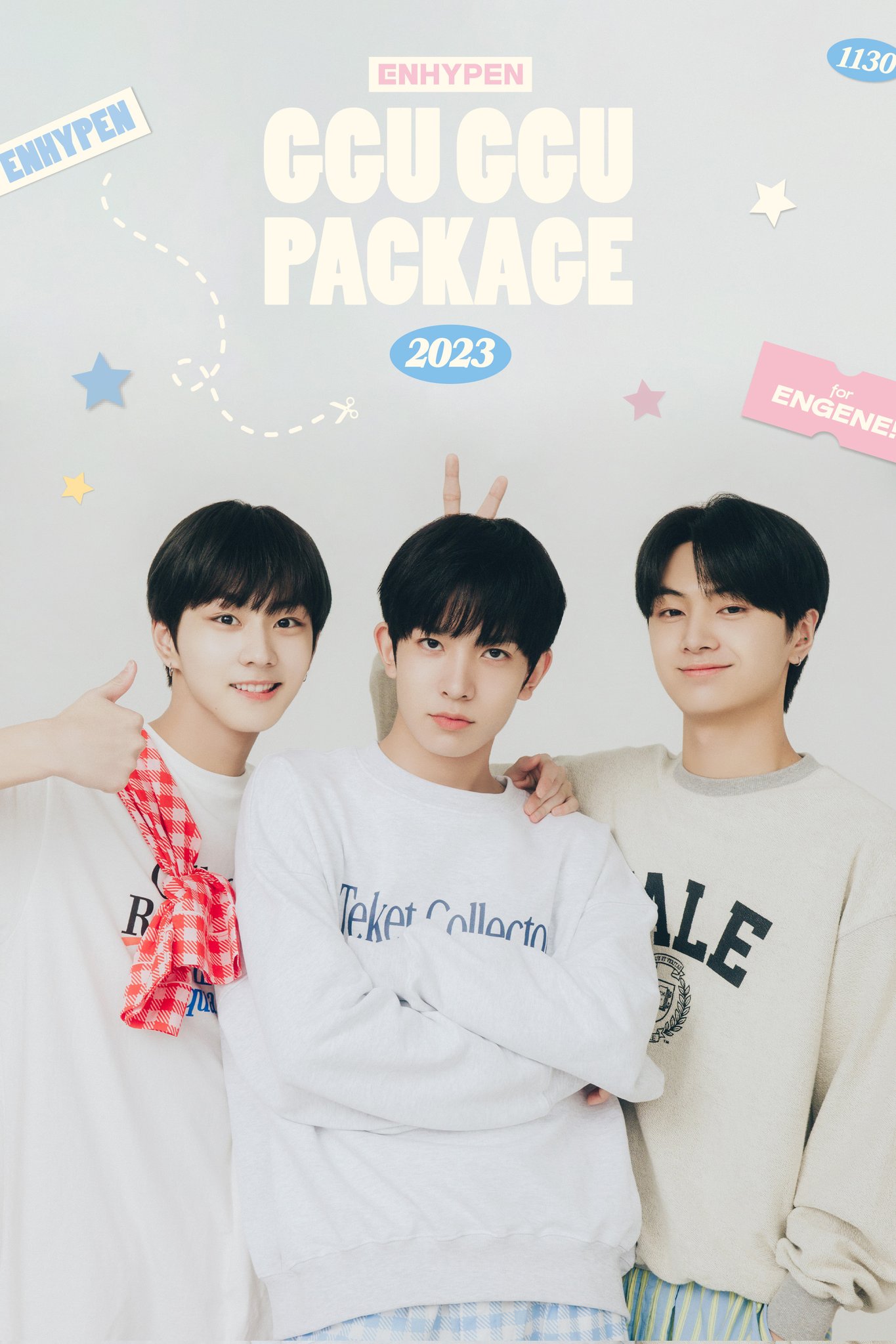 ENHYPEN WEVERSE on Twitter: "[PHOTO] 230210 ENHYPEN 2023 GGU GGU Package Preview Cuts #2 ...