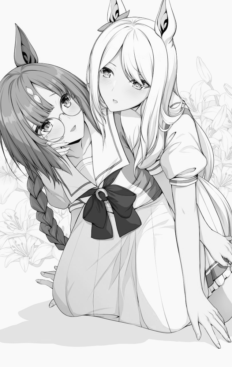 森羅 Sinnra_Art on Twitter: "RT @Harmonic_Fall: Mc Queen and Ikuno part 2 #Manga #ウマ娘プリティーダービー #イク ...